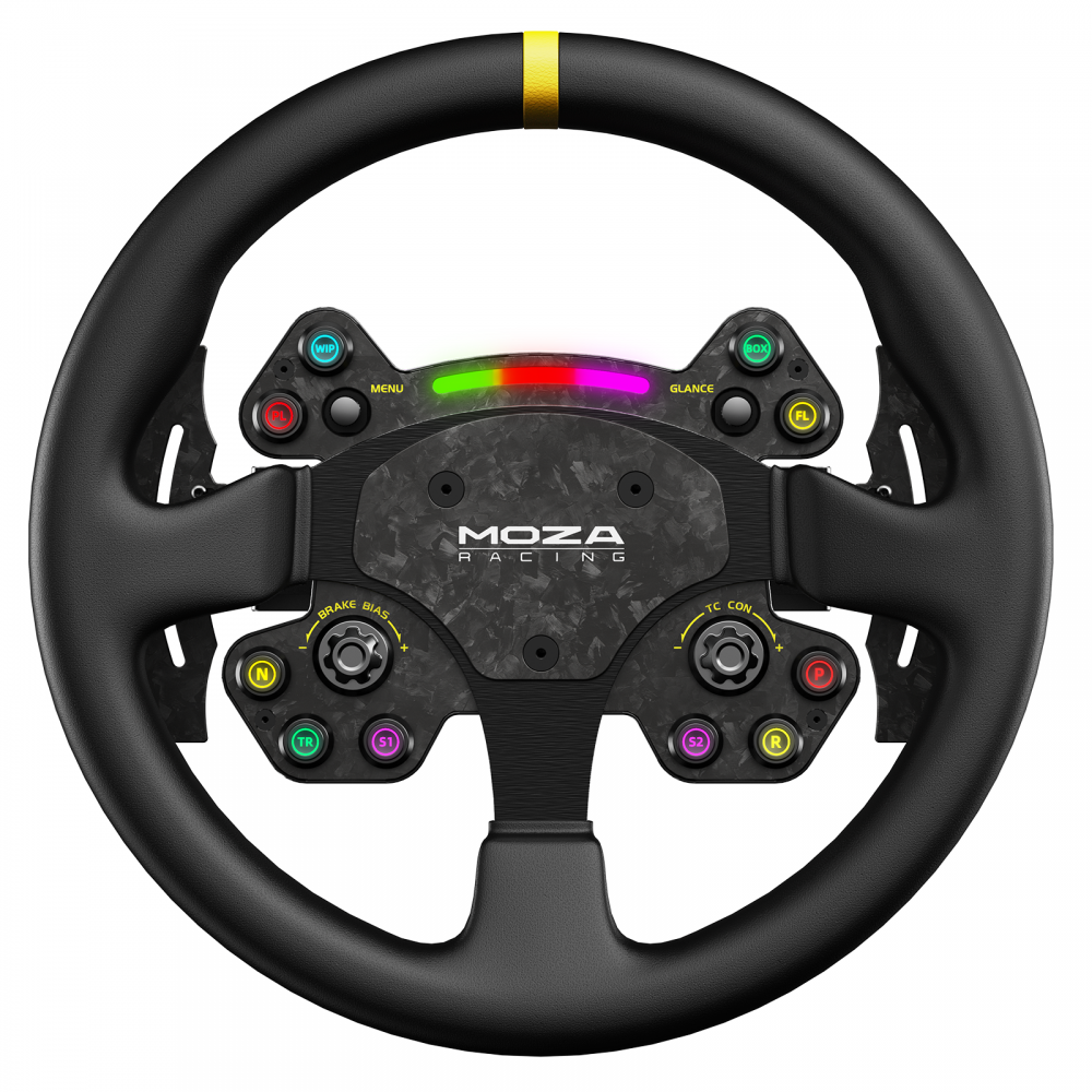 RSeat France SimracingMoza Racing RS V2 Steering Wheel Version Cuir ...